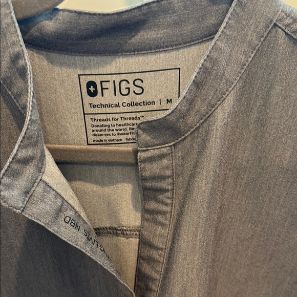 Figs | Other | Figs Charcoal Technical Collection Shirt | Poshmark